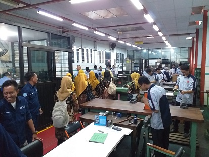 Kunjungan Kerja SMK AAG Penerbangan Yogyakarta